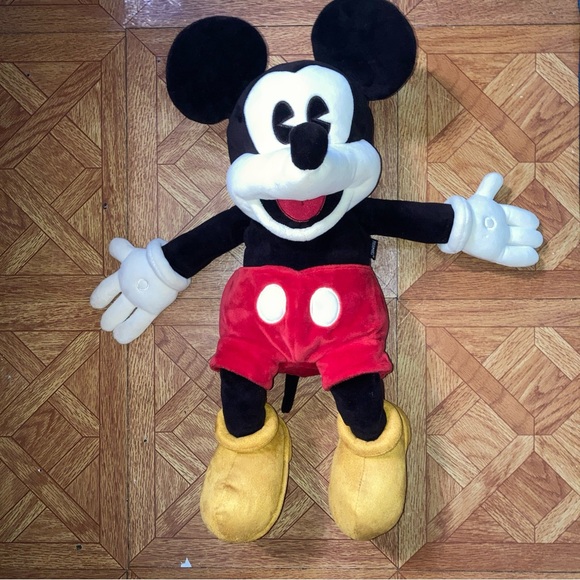 Disney | Toys | Mickey Mouse Plush Discontinued Folkmanis Disney Puppet ...